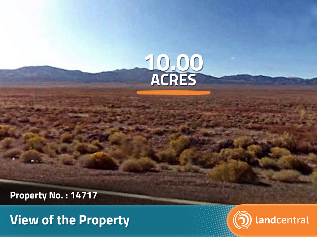 Perfect 10 acre square at the top right corner of Nevada | LandCentral